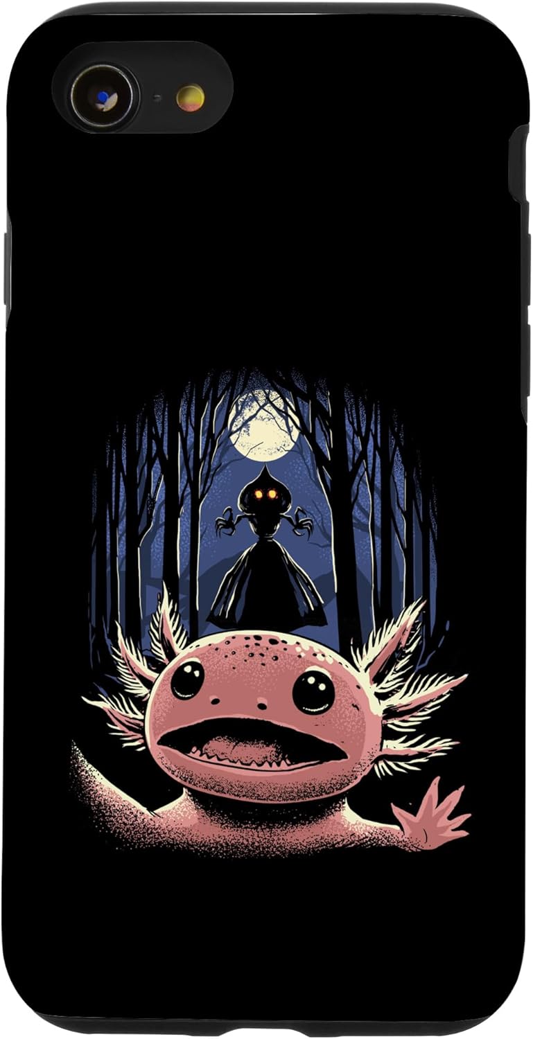 Amazon.com: Scared Axolotl Selfie Axolotl Flatwoods Monster Cryptid ...