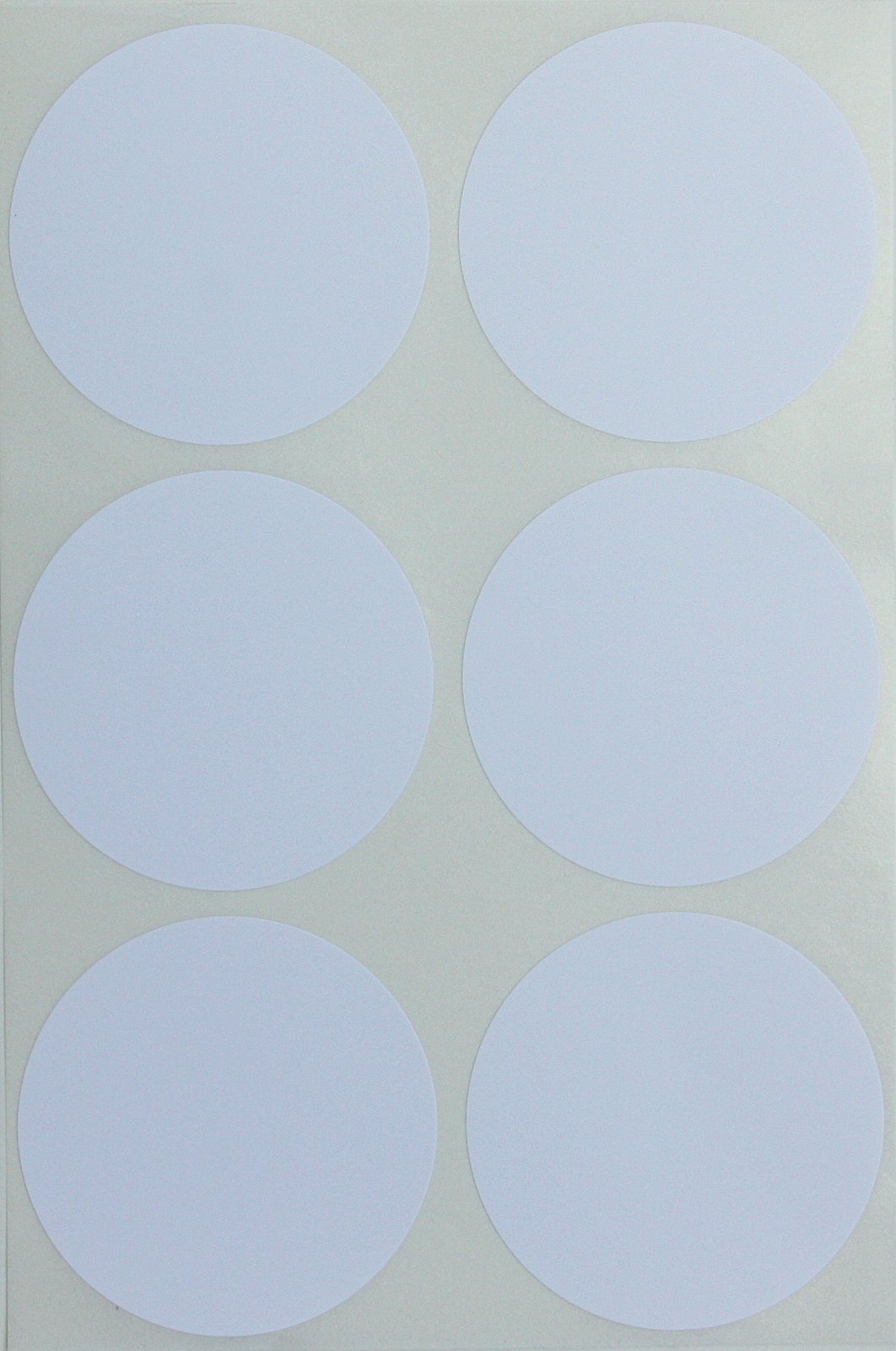 Round White Sticker Color Coding Labels 50mm (5cm) Writable Surface ...