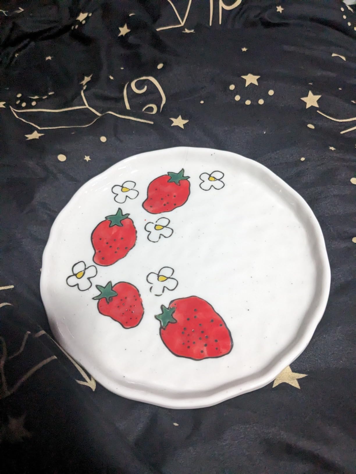 Amazon.com | Koythin Ceramic Dinner Plate, Cute Fruits Creative Plates ...