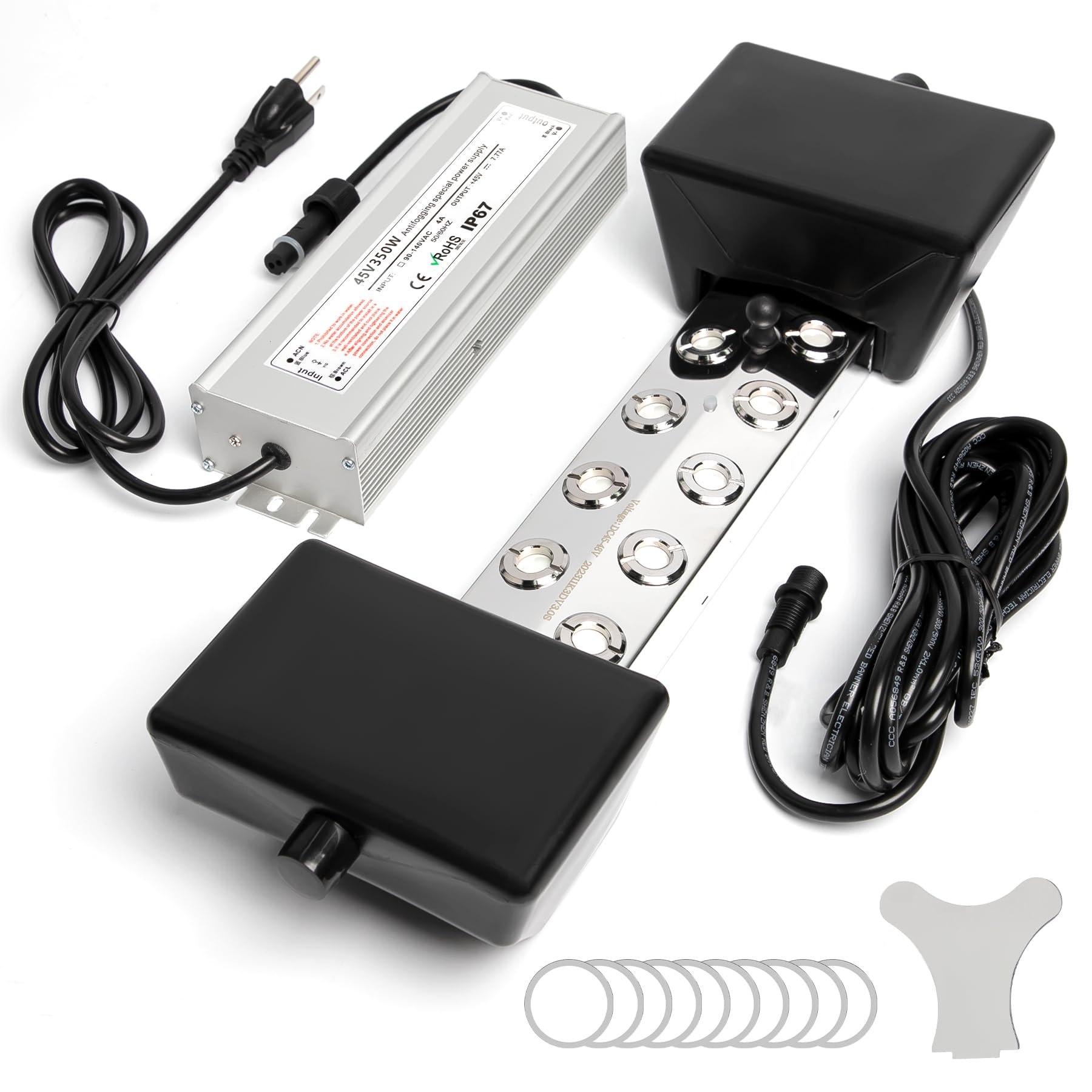 Amazon.com: Toriexon Ultrasonic Fogger 10 Head, Ultrasonic Mist Maker ...