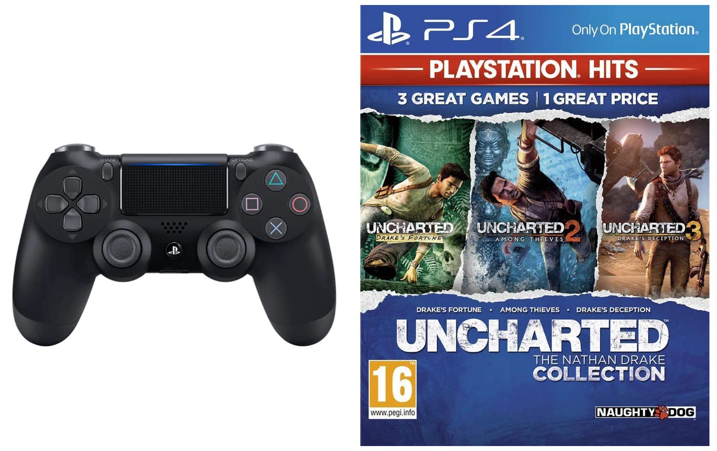 Sony Dualshock 4 Wireless Controller for Playstation 4 - Black V2 ...