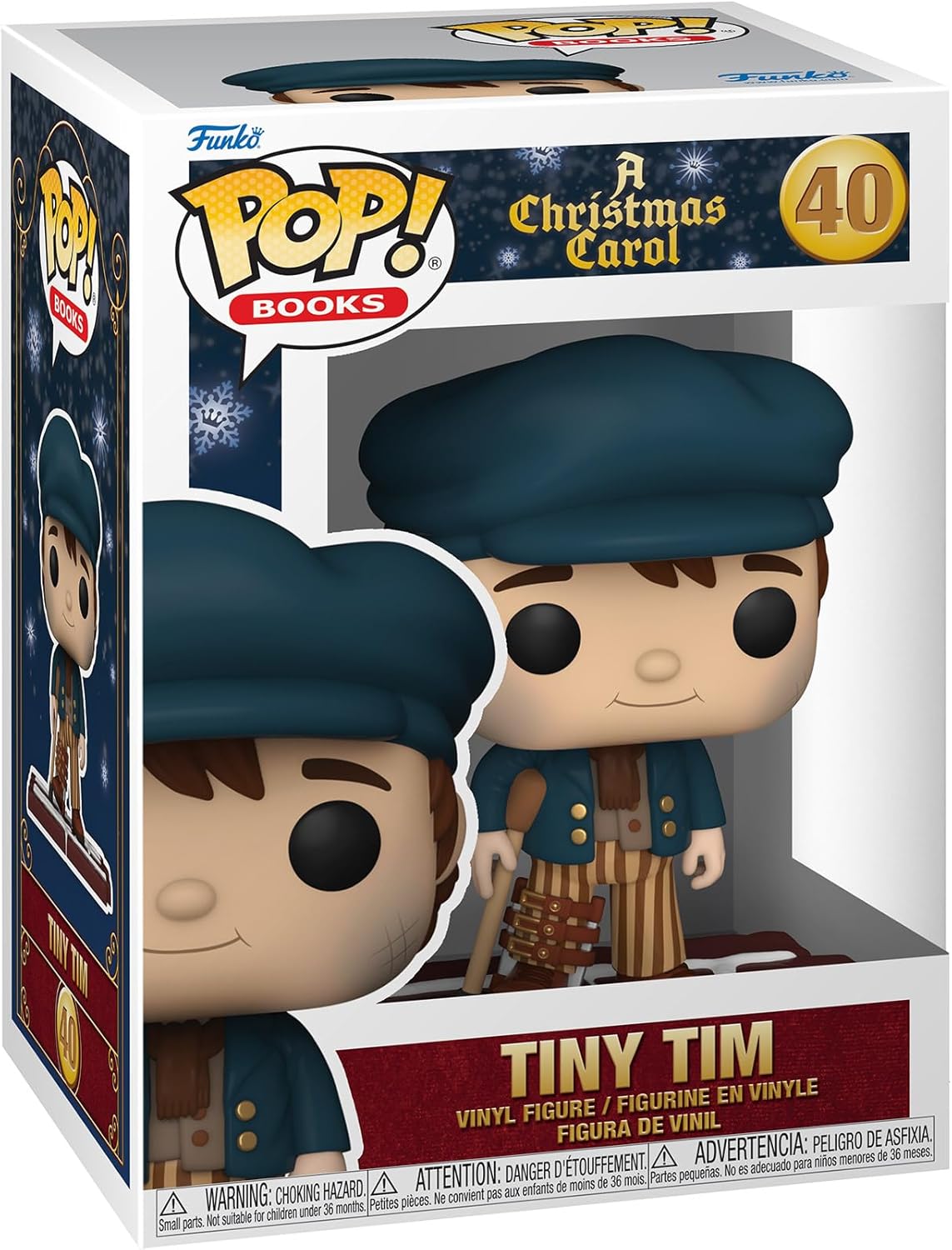Amazon.com: Funko POP Movies: A Christmas Carol - Tiny Tim ...