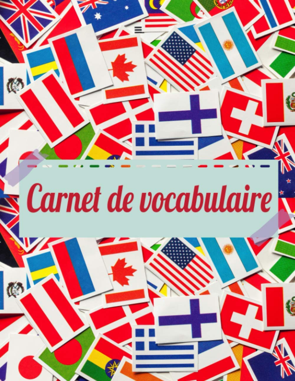 Carnet De Vocabulaire Cahier De Vocabulaire De 120 Pages A Remplire ...