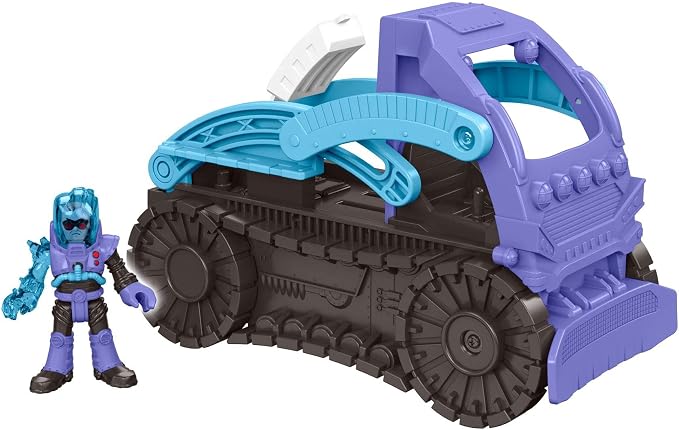 Amazon.com: DC Super Friends Fisher-Price Imaginext, Mr. Freeze Snowcat ...