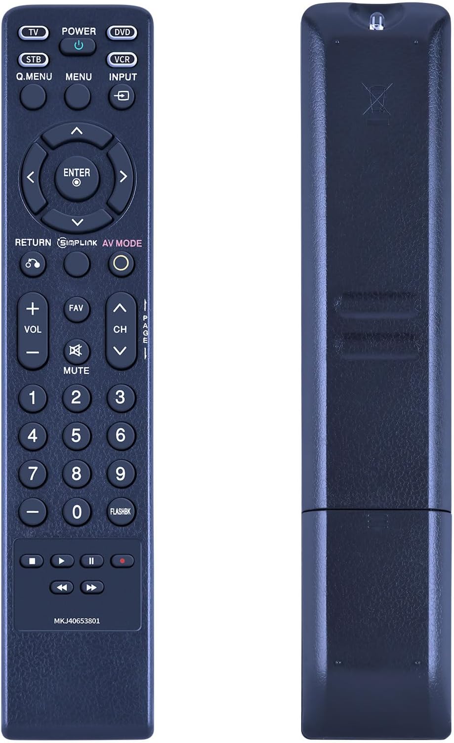 Amazon.com: New MKJ40653801 Remote Control Replaced for LG Models ...