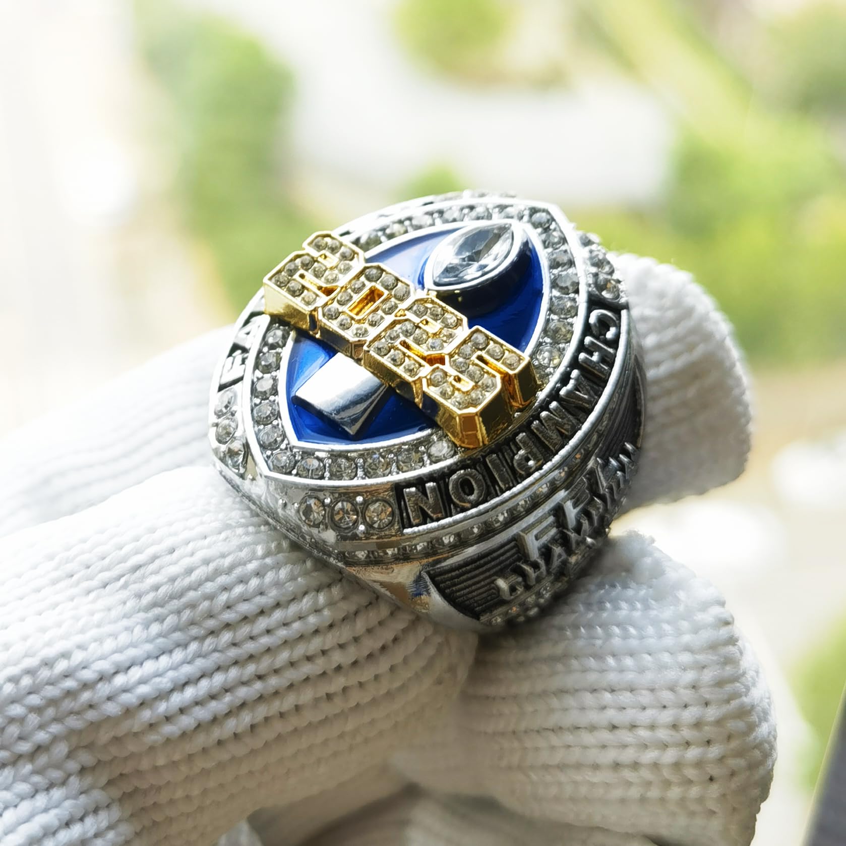 Snapklik.com : Noblehead 2025 Fantasy Football Championship Ring Heavy ...