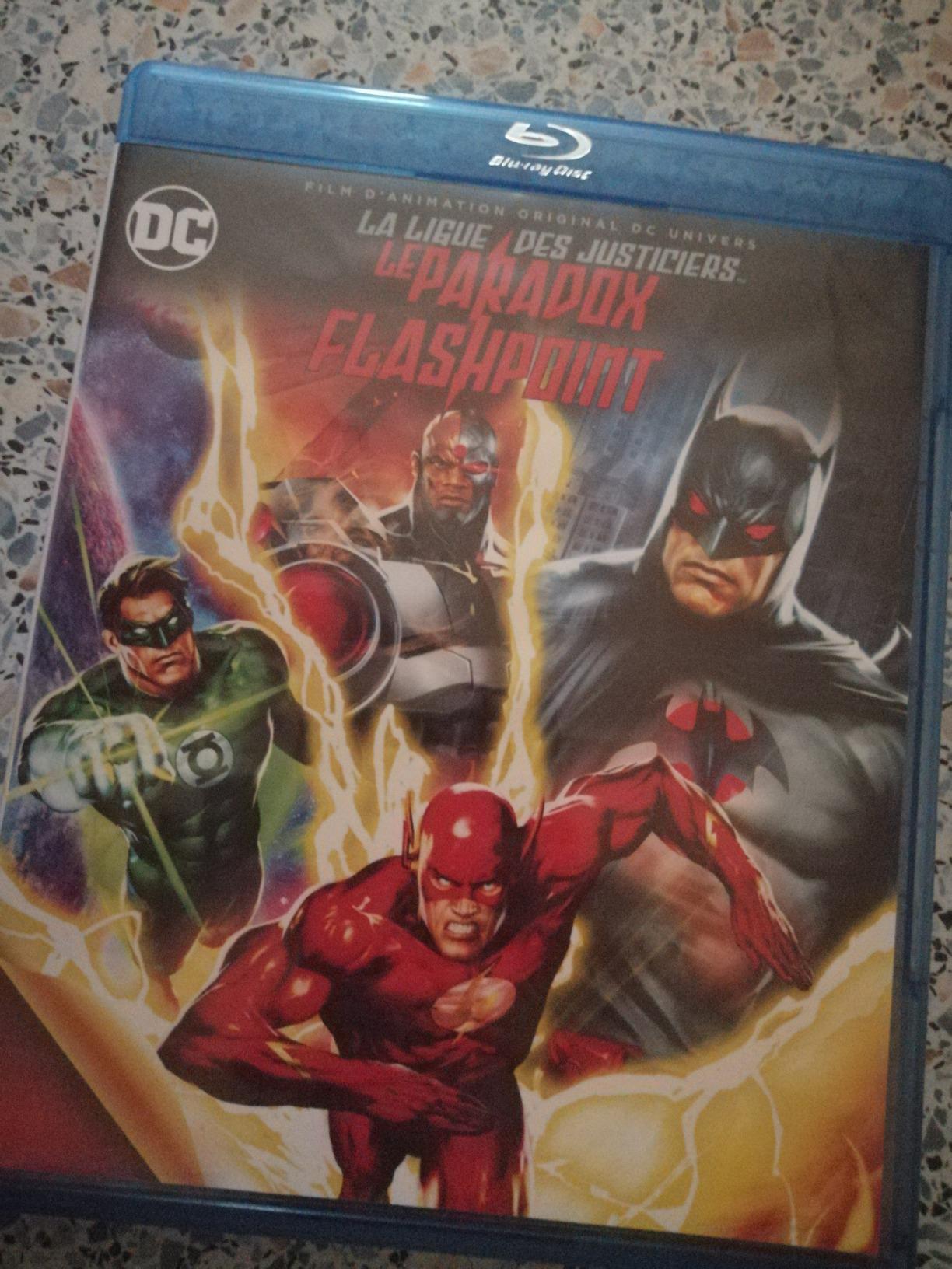 La ligue des justiciers : le paradoxe flashpoint [Blu-ray] [FR Import ...