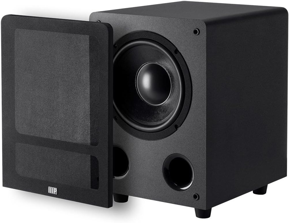 Amazon.com: Monoprice Premium Select Subwoofer - 8-Inch Woofer, 200 ...
