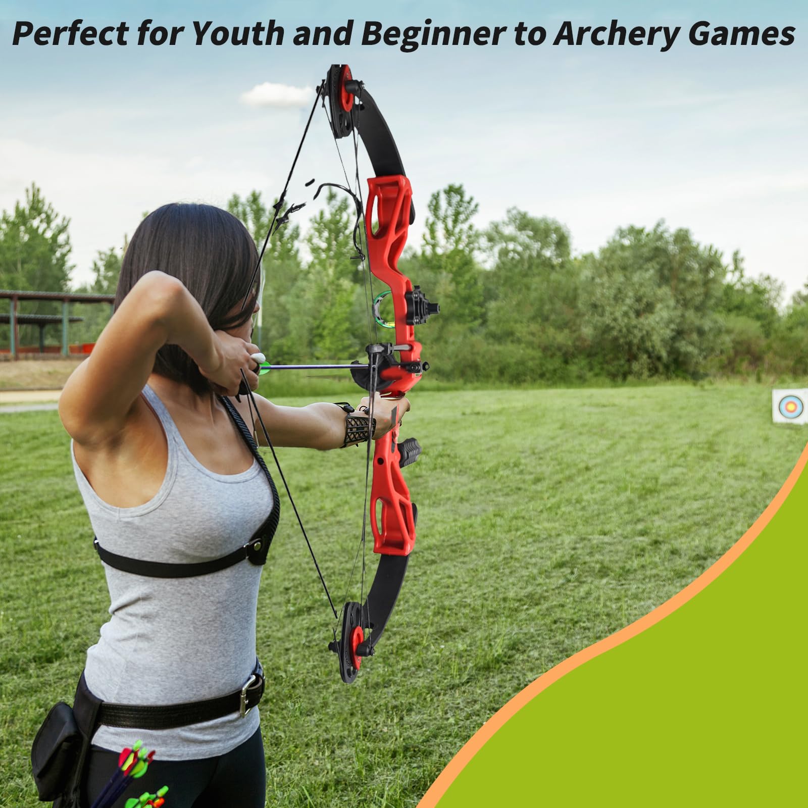 Snapklik.com : Compound Bow Archery Sets For Youth & Kids,Beginners ...