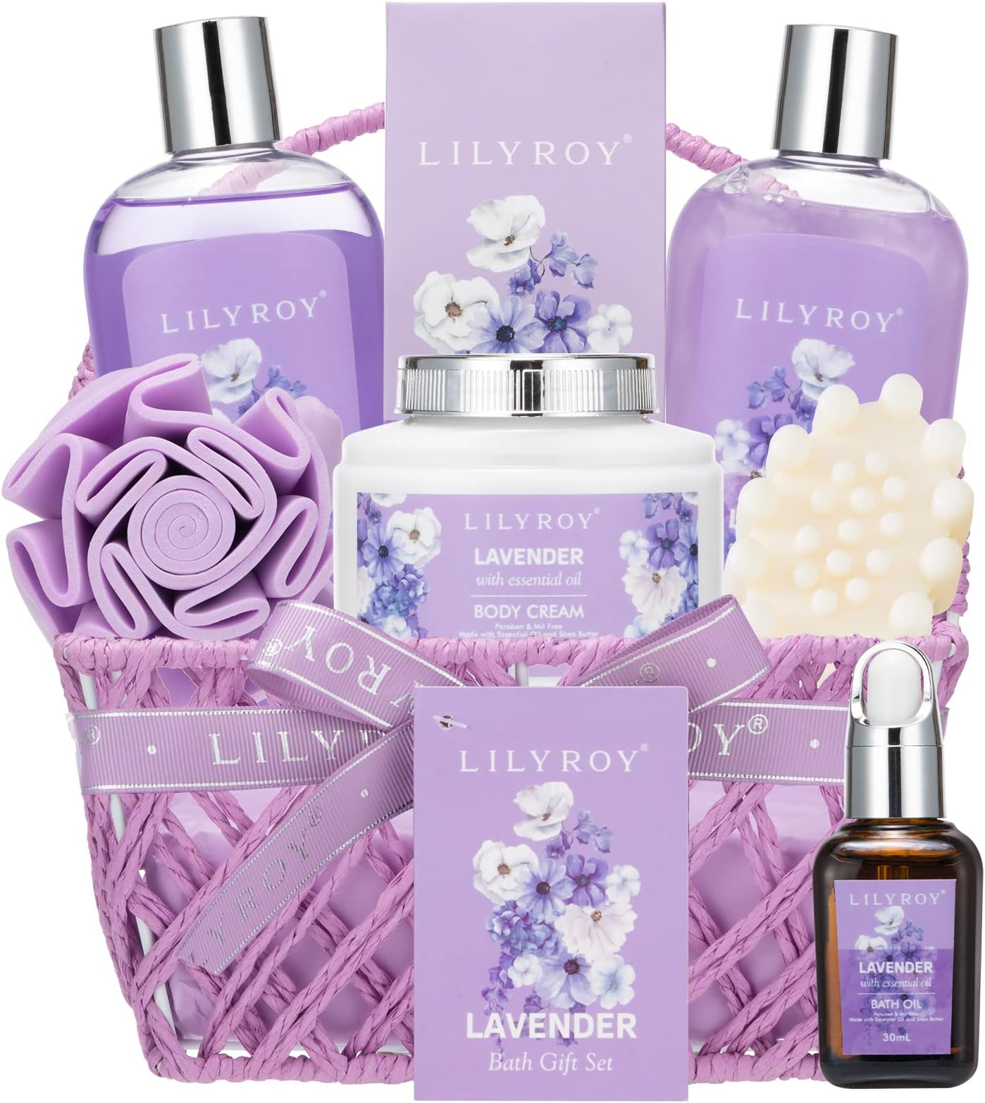 Amazon.com : Gift Baskets For Women Body & Earth 10pcs Spa Gifts For ...