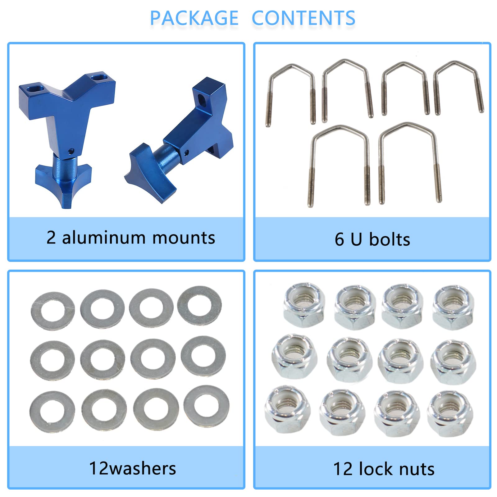 Snapklik.com : YESHMA High-Lift Jack Tube Mount 1-2.5" (Round/Square ...