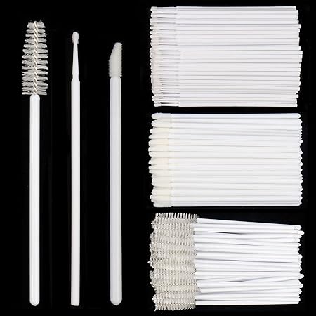 Amazon.com: 300 PCS Eyelash Extension Supplies Kit Disposable Micro ...