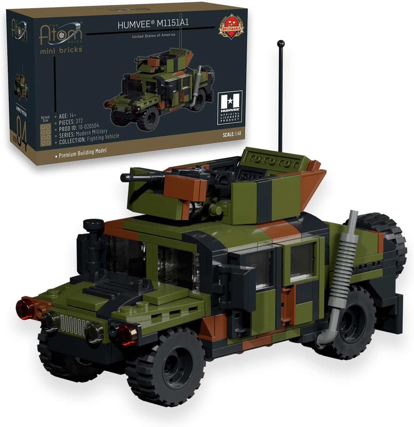Amazon.com: HUMVEE ® M1151A1 with Gunner Protection Kit : Toys & Games