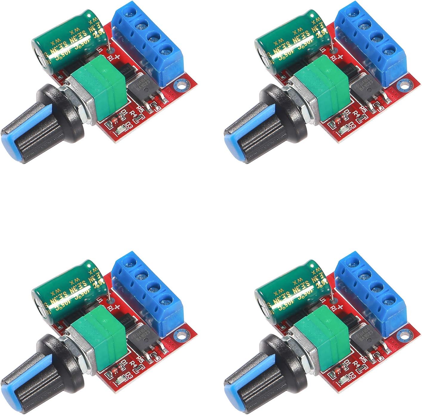 1.8v 3v 5v 6v 7.2v 12v 2A 30W low voltage DC motor speed controller PWM ...