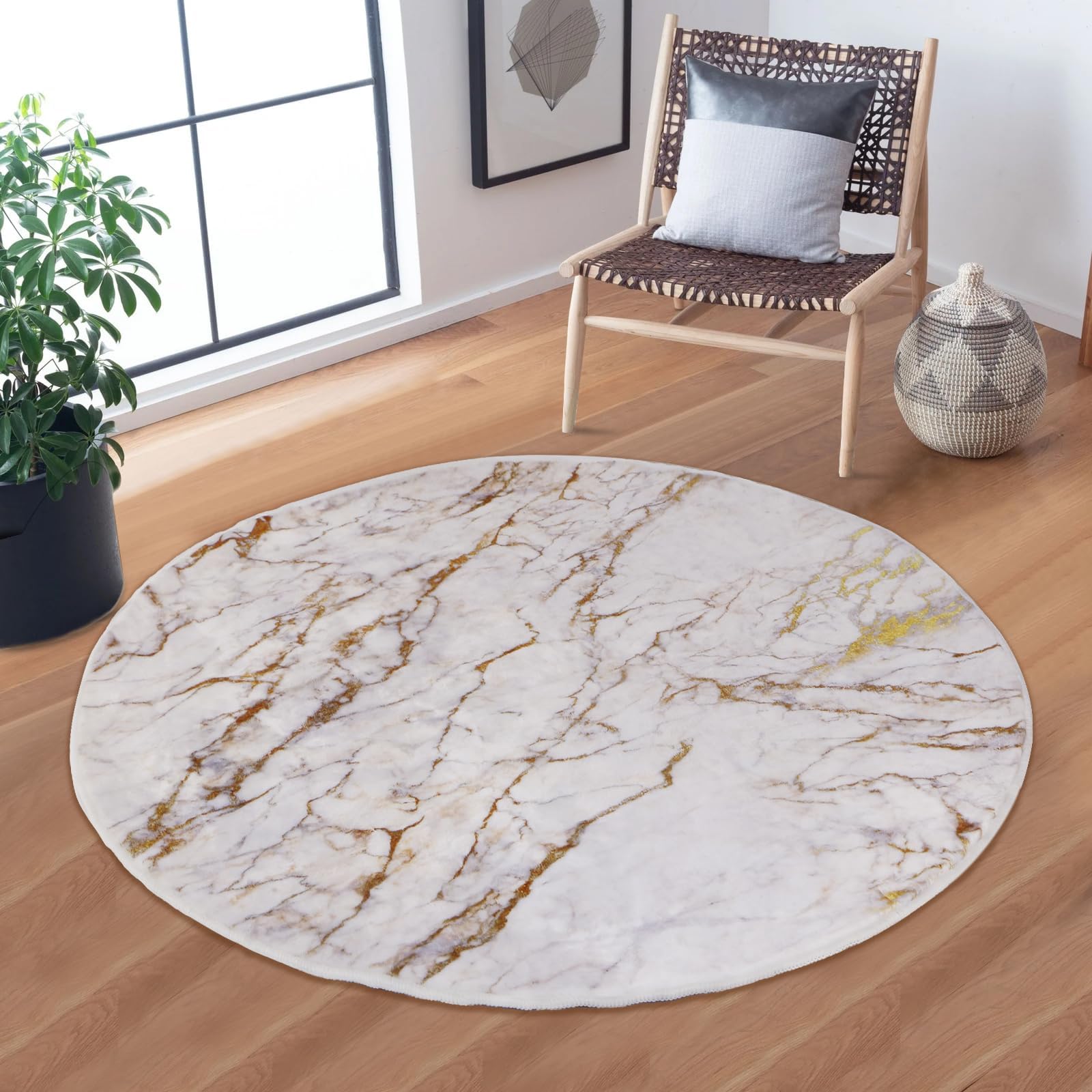 Amazon.com: Abstract Area Rugs for Living Room Marble Area Rug 3ft ...