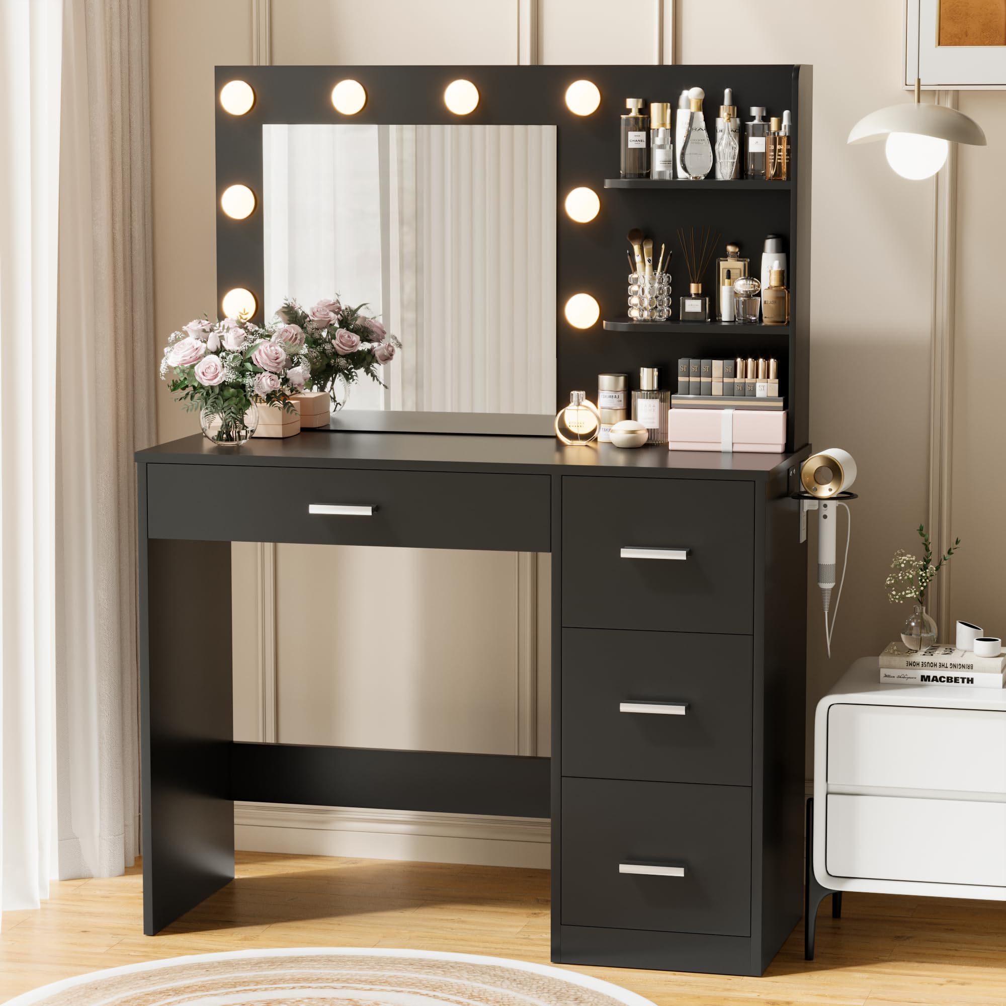 Snapklik.com : YESHOMY Vanity Desk
