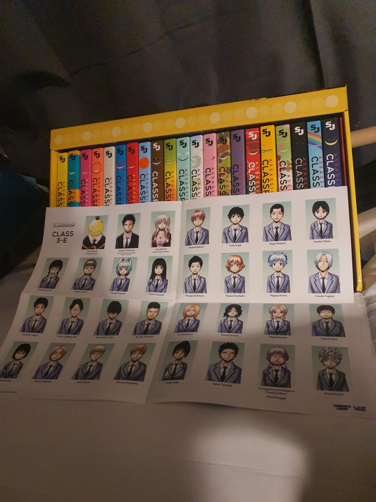 Assassination Classroom Complete Box Set: Includes volumes 1-21 with ...