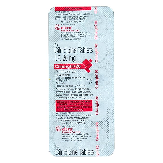 Cilniright-20mg - Strip of 10 Tablets : Amazon.in: Health & Personal Care