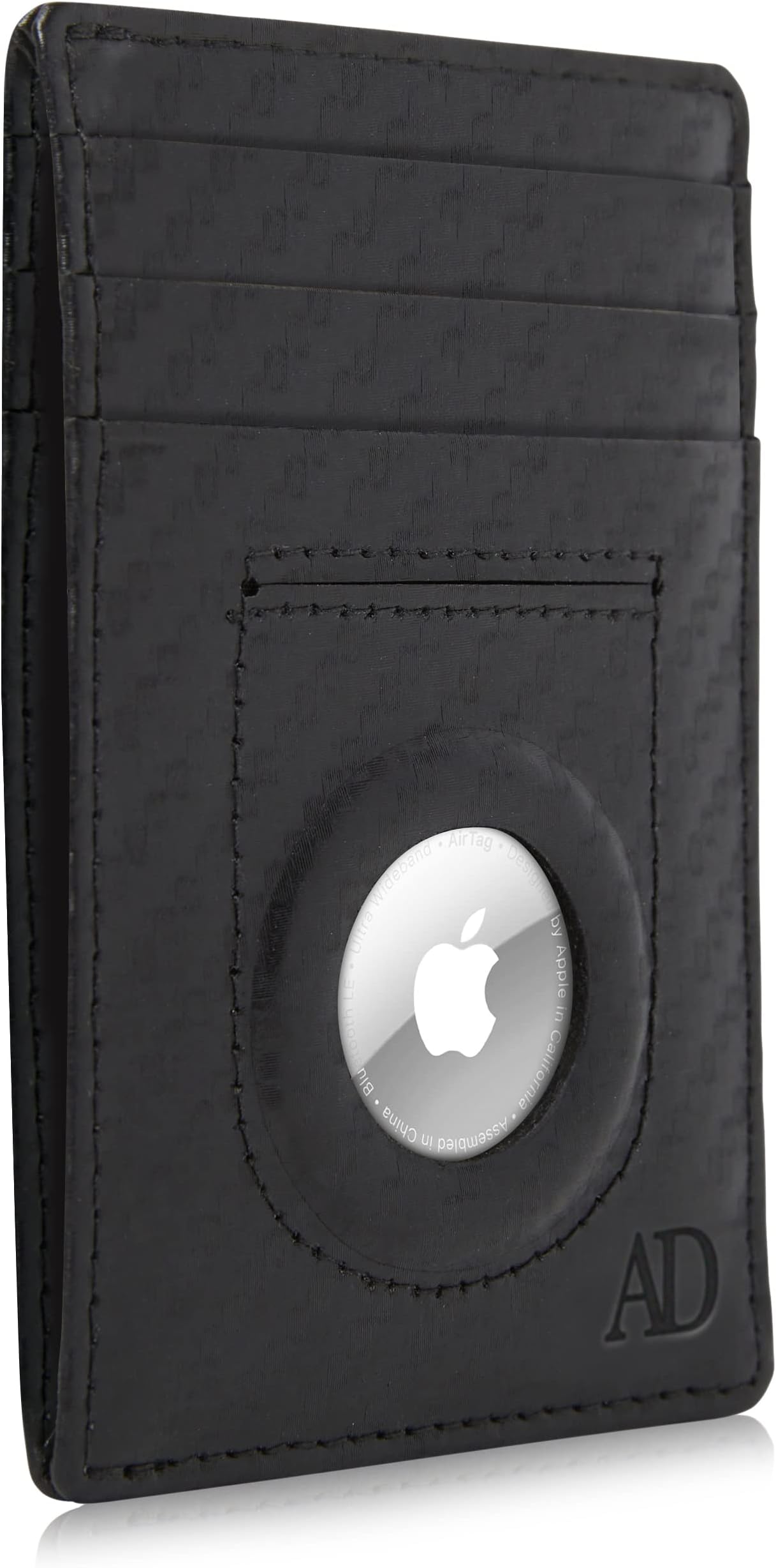 Amazon.com: EXQUILLET Airtag Wallet for Men,Slim Minimalist Wallet for ...