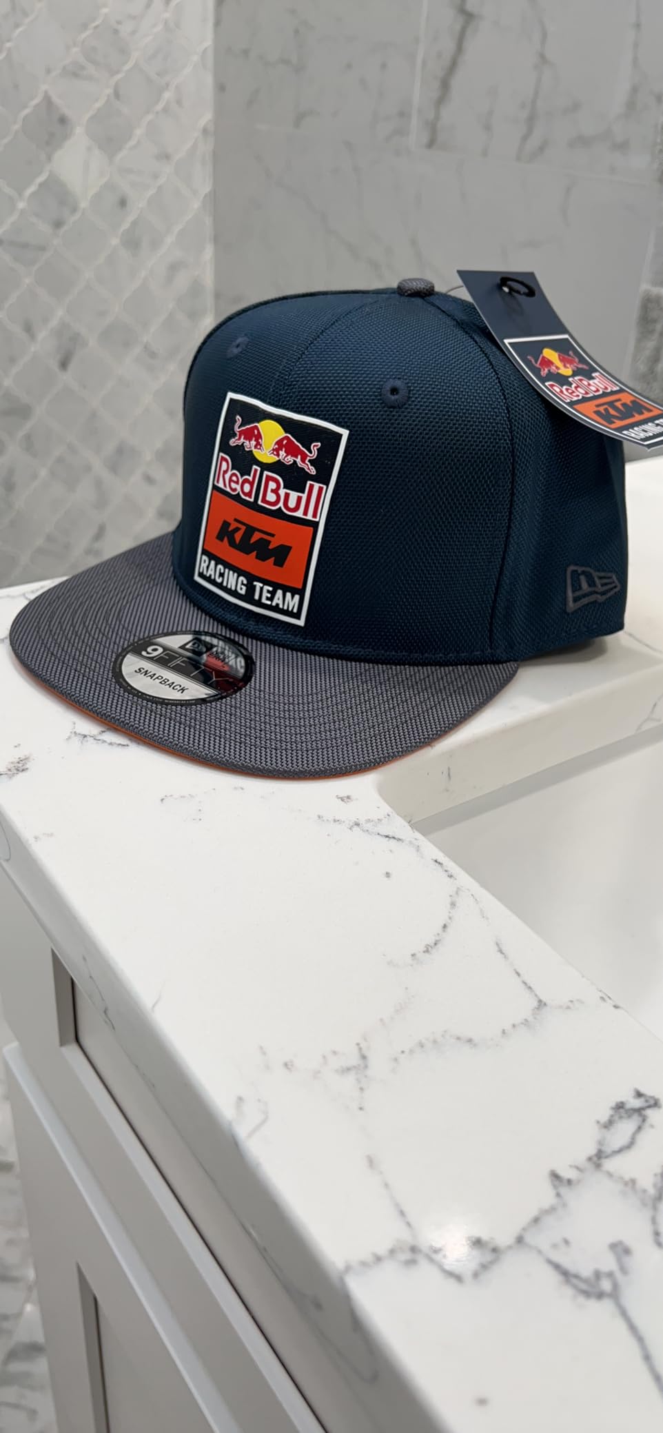 Amazon.com: GENUINE OEM KTM Red Bull Racing Team 9Fifty Nylon Hat (Dark ...
