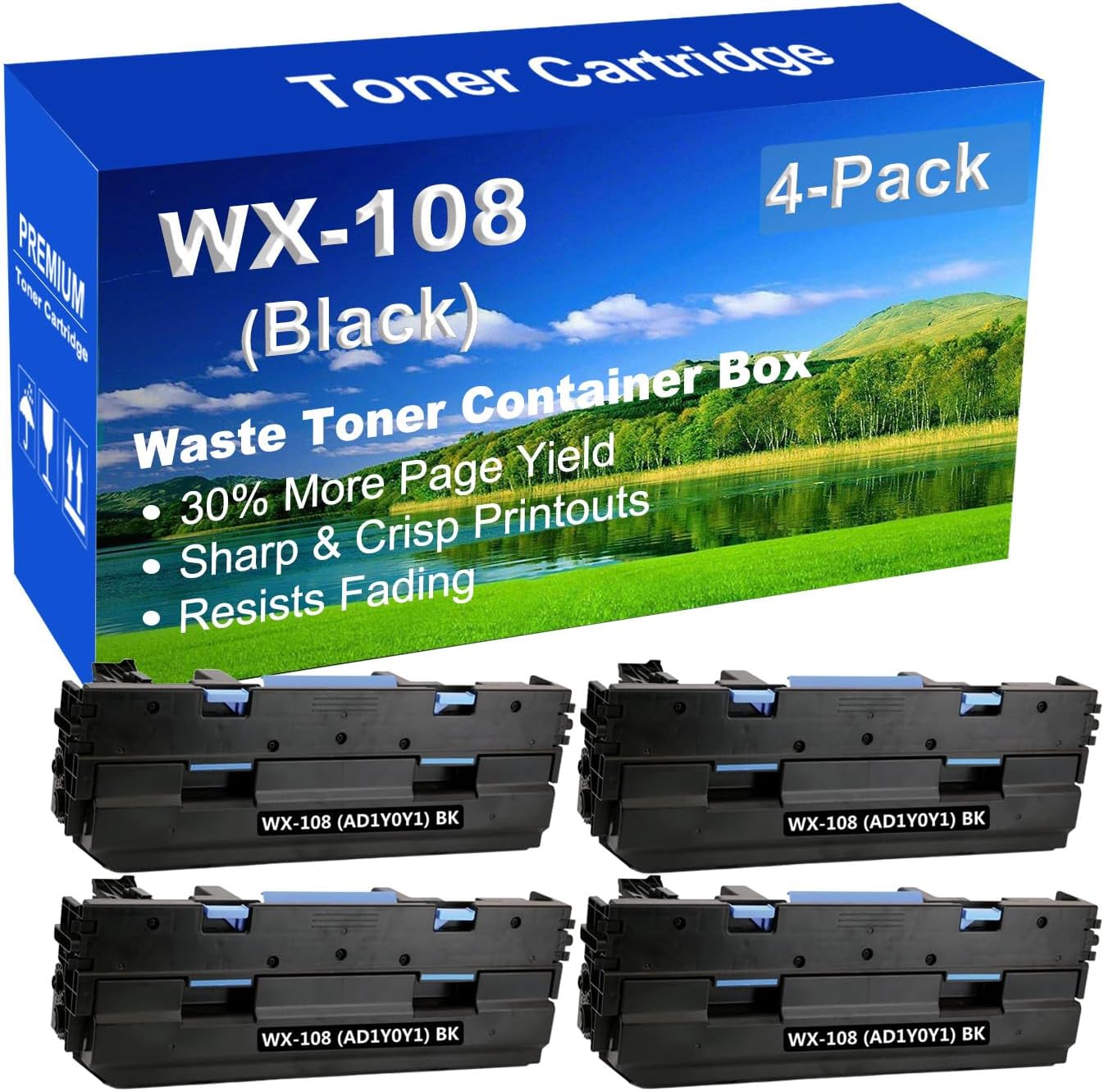 Amazon.com: SINIYA 4-Pack Compatible High Yield Bizhub 300i, 360i, 450i ...