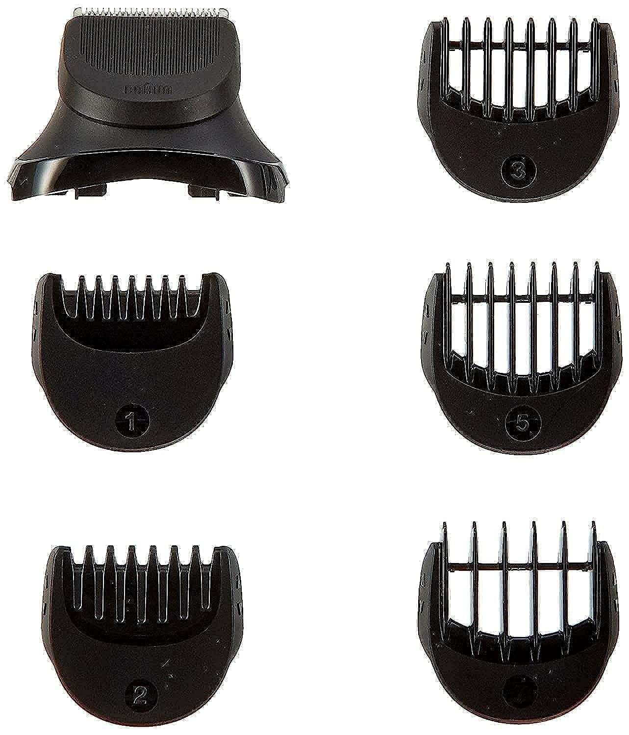 Braun BT32 Beard Trimmer Head with 5 Combs (Black) : Amazon.in: Health ...