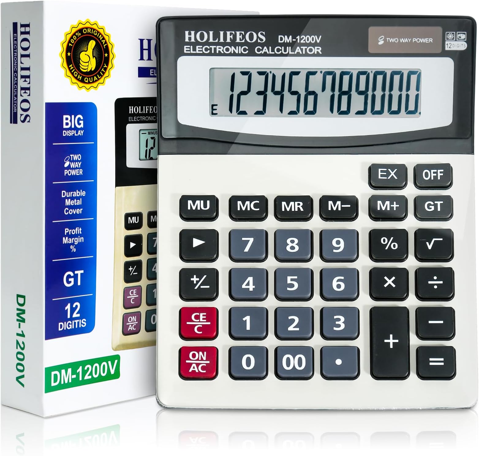 Amazon.com : Calculator, Deli Standard Function Desktop Calculators ...