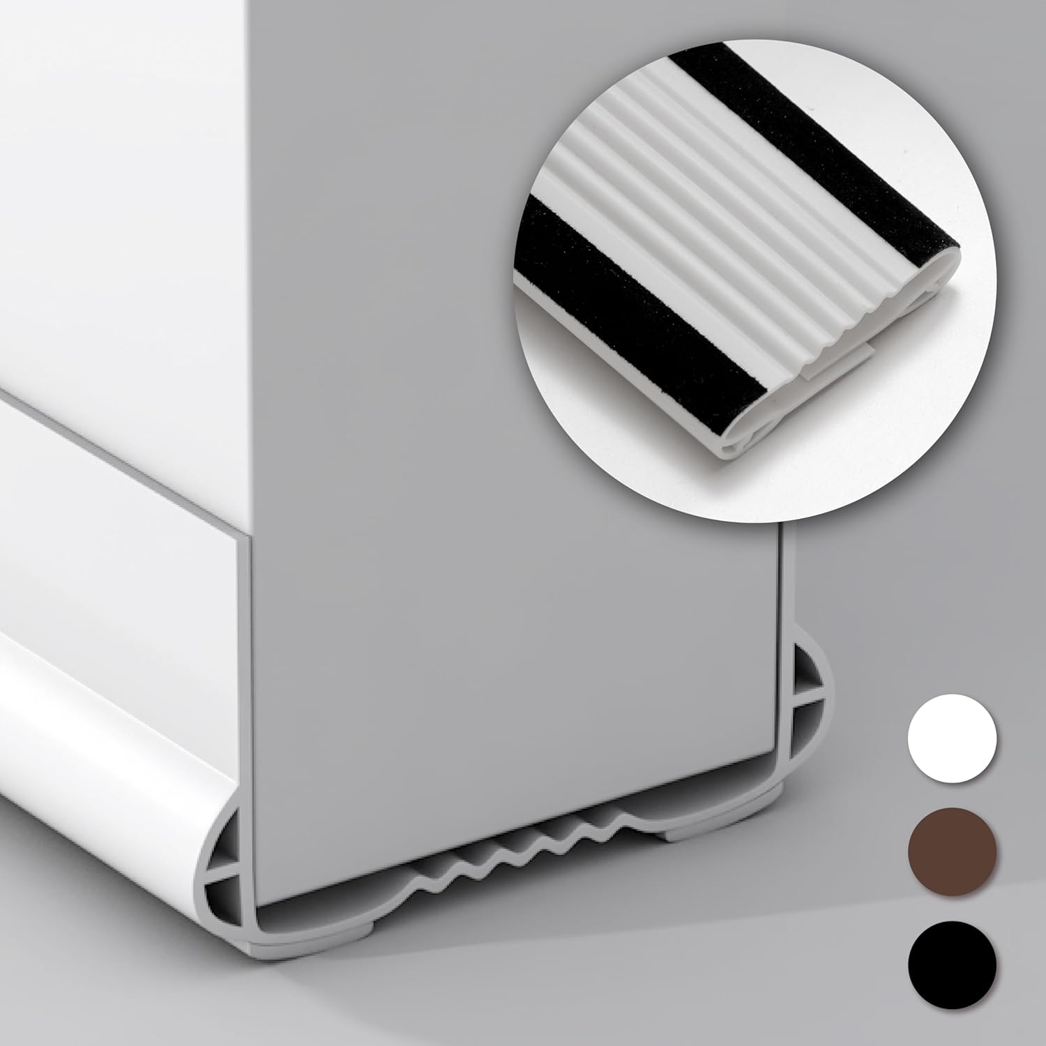 Amazon.com: SkaTtesKai New Upgrade 39" Free Cutting Length Under Door ...