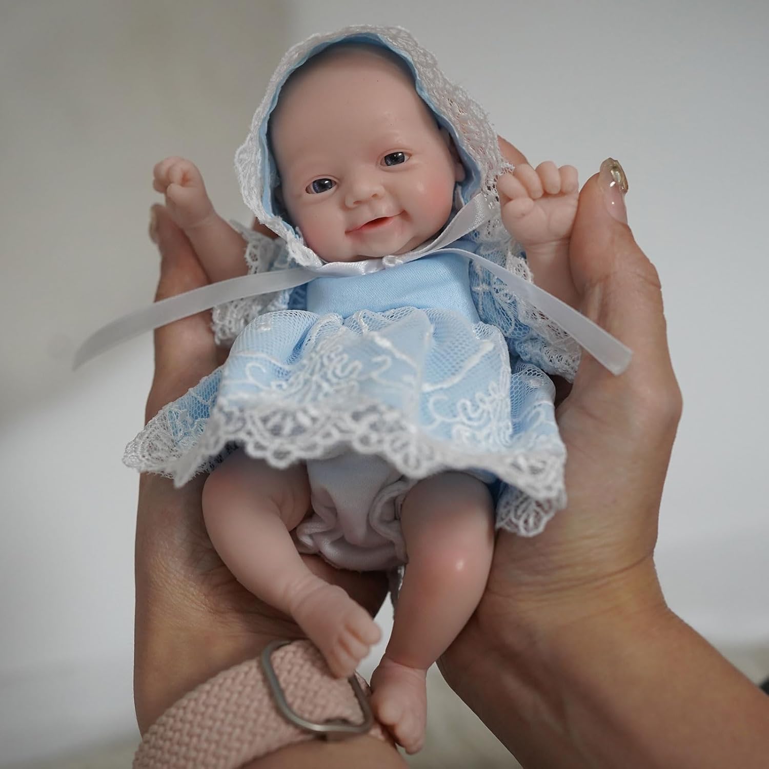 Amazon.com: MYREBABY 7 Inch Mini Silicone Baby, Reborn Baby Dolls ...