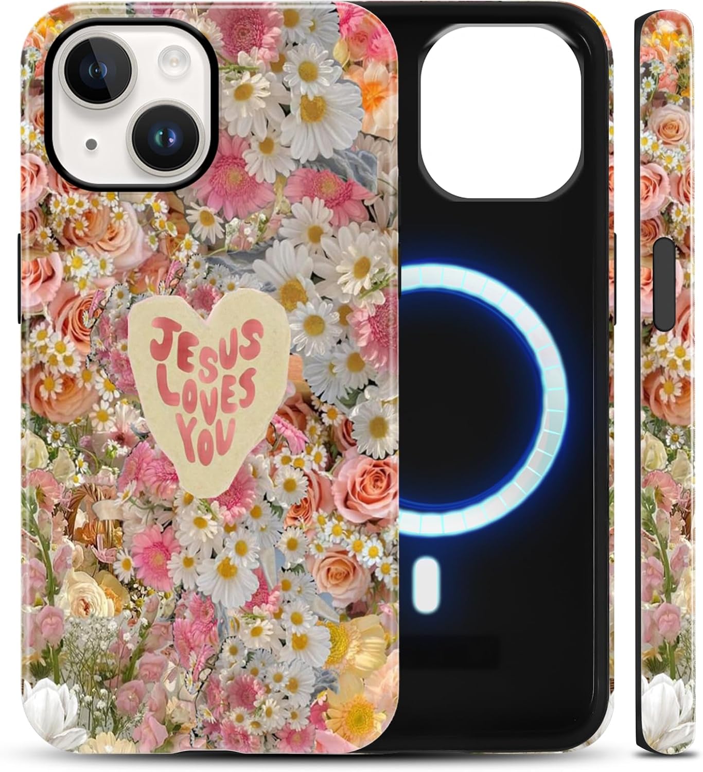 Amazon.com: Cinysnt Jesus Bible Verses Phone Case for iPhone 14/iPhone ...