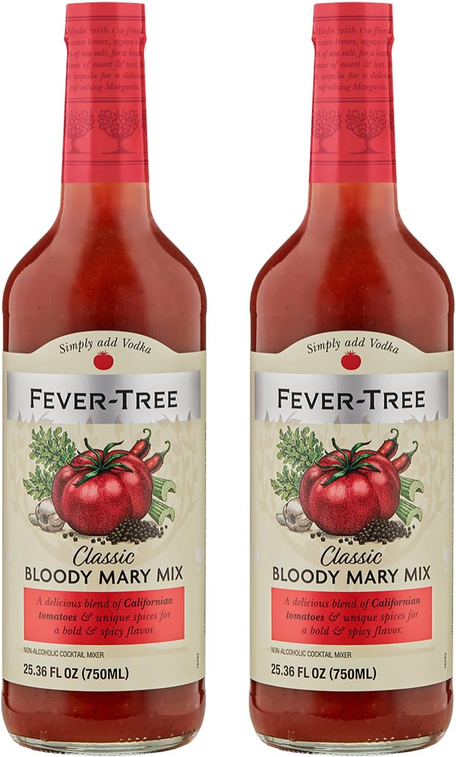 Amazon.com : Fever Tree Classic Bloody Mary Mix - Premium Quality Mixer ...
