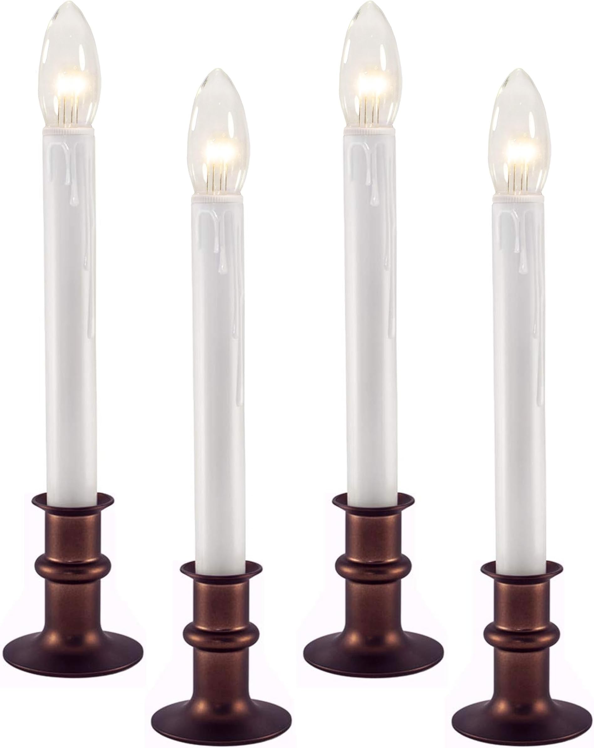 Amazon.com: Williamsburg WM100BS Auto On/Off Sensor Led Window Candle ...