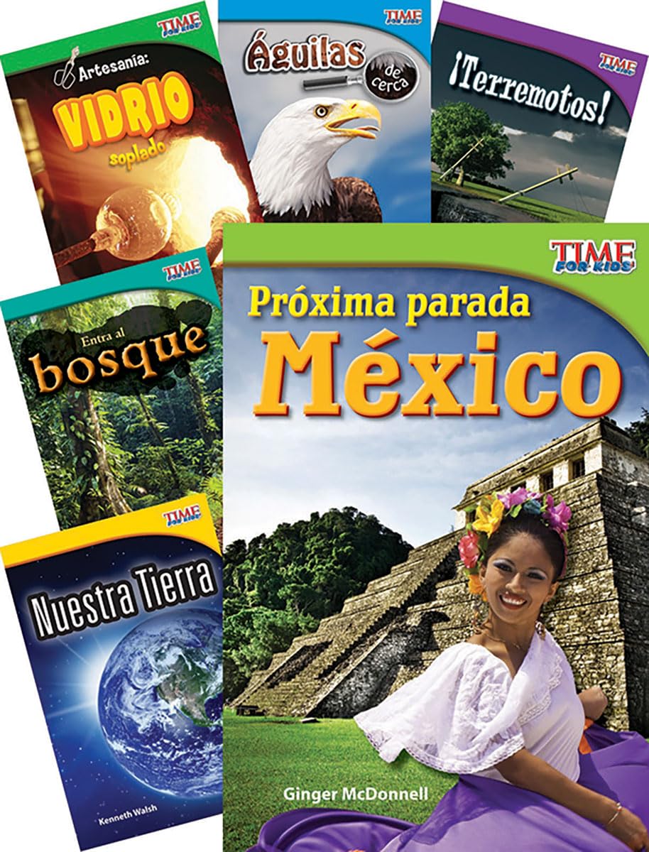 Amazon.com: TIME FOR KIDS® Informational Text Grade 2 Spanish Set 1 10 ...