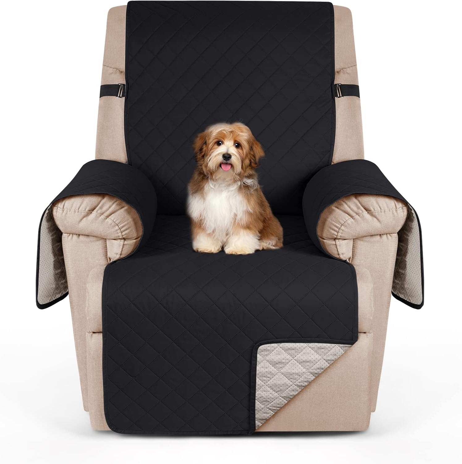 Amazon.com: KinCam Recliner Covers, Stretch Reclining Chair Covers ...