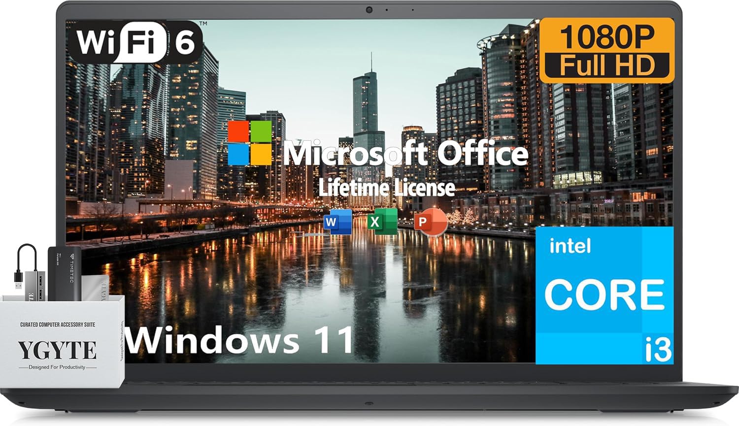 Amazon.com: Dell Inspiron 15 3000 Laptop Computer,FHD 15.6 Laptop ...