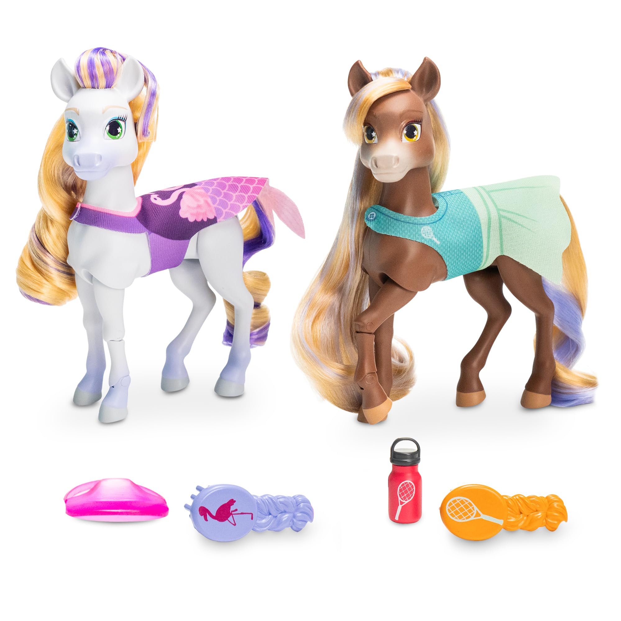 Amazon.com: Wild Manes Horse Toys Tilly’s Tennis Match Horse Doll ...