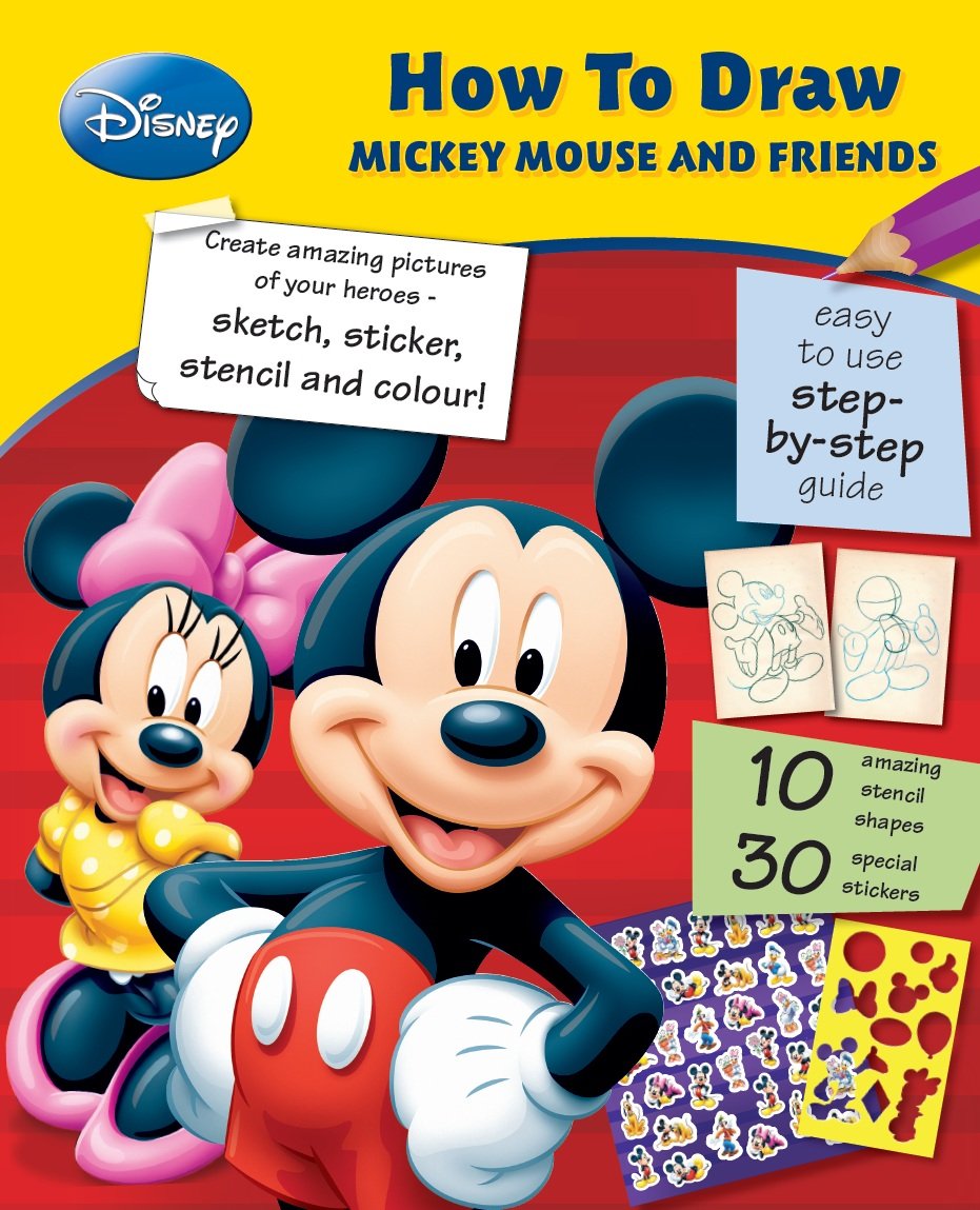 Amazon | How to Draw Mickey Mouse | Activity Books