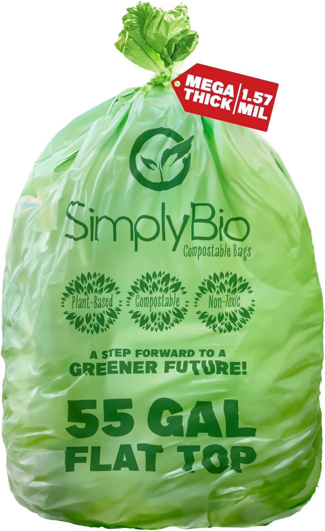Amazon.com: STOUT by Envision E3348E85 EcoSafe-6400 Compostable Bags ...