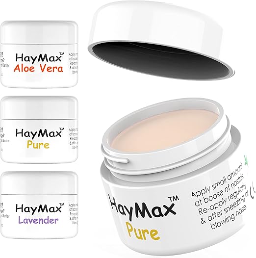 HayMax Allergen Barrier Balm Triple Tin - Pure, Aloe & Lavender ...