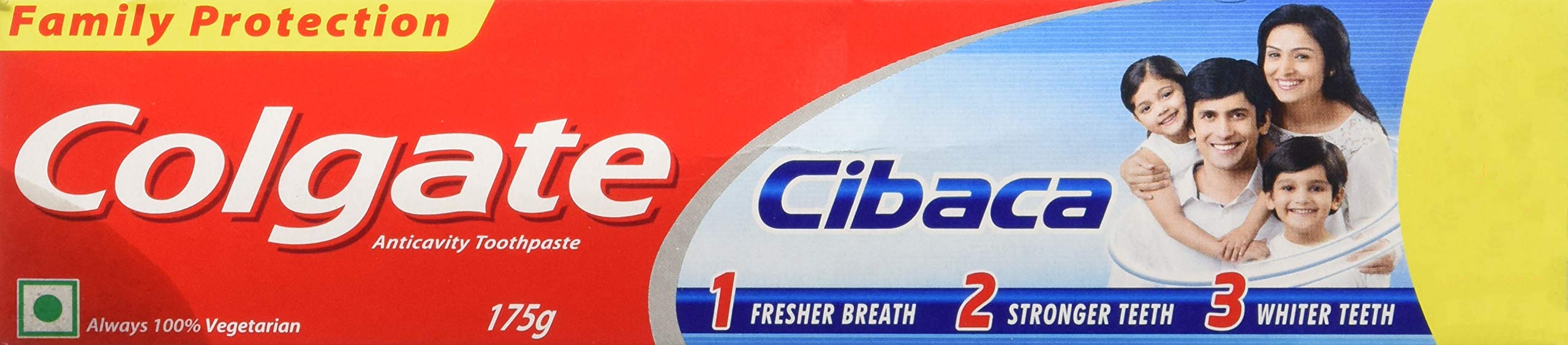 Buy Colgate Cibaca 175g Anti-Cavity Toothpaste, For Healthy, White ...