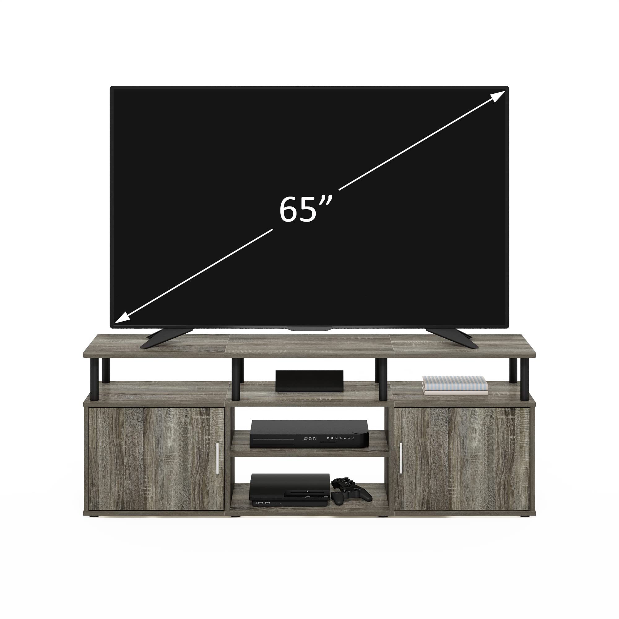 Snapklik.com : Furinno Jensen Entertainment Center Stand For TV Up To ...