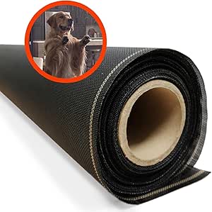 Super Screen 17/14 - (96 in x 50 ft) - Weather & Pet Proof Screen Roll ...