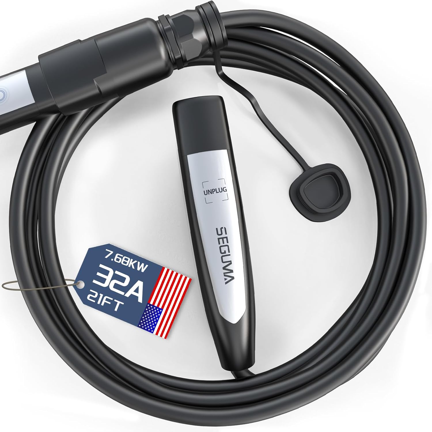 Amazon.com: 32A EV Charger Extension Cord for Tesla Charger, 21ft EV ...