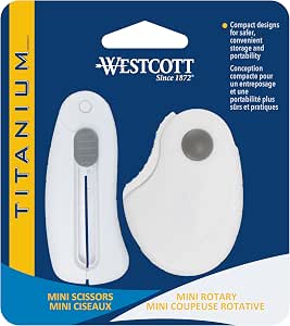 Amazon.com: Westcott Titanium Minis for Craft and Sewing, Including ...