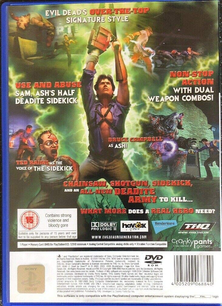 Evil Dead Regeneration Wallpaper 🔥EVIL DEAD REGENERATION🔥 PS2,
