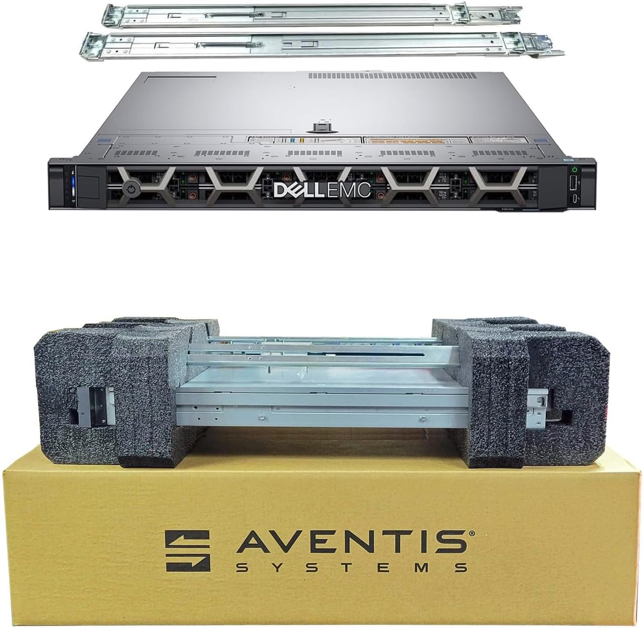 Dell PowerEdge R640 1U Rack Server, Dual Xeon 6148 2.4GHz, 256GB DDR4 ...