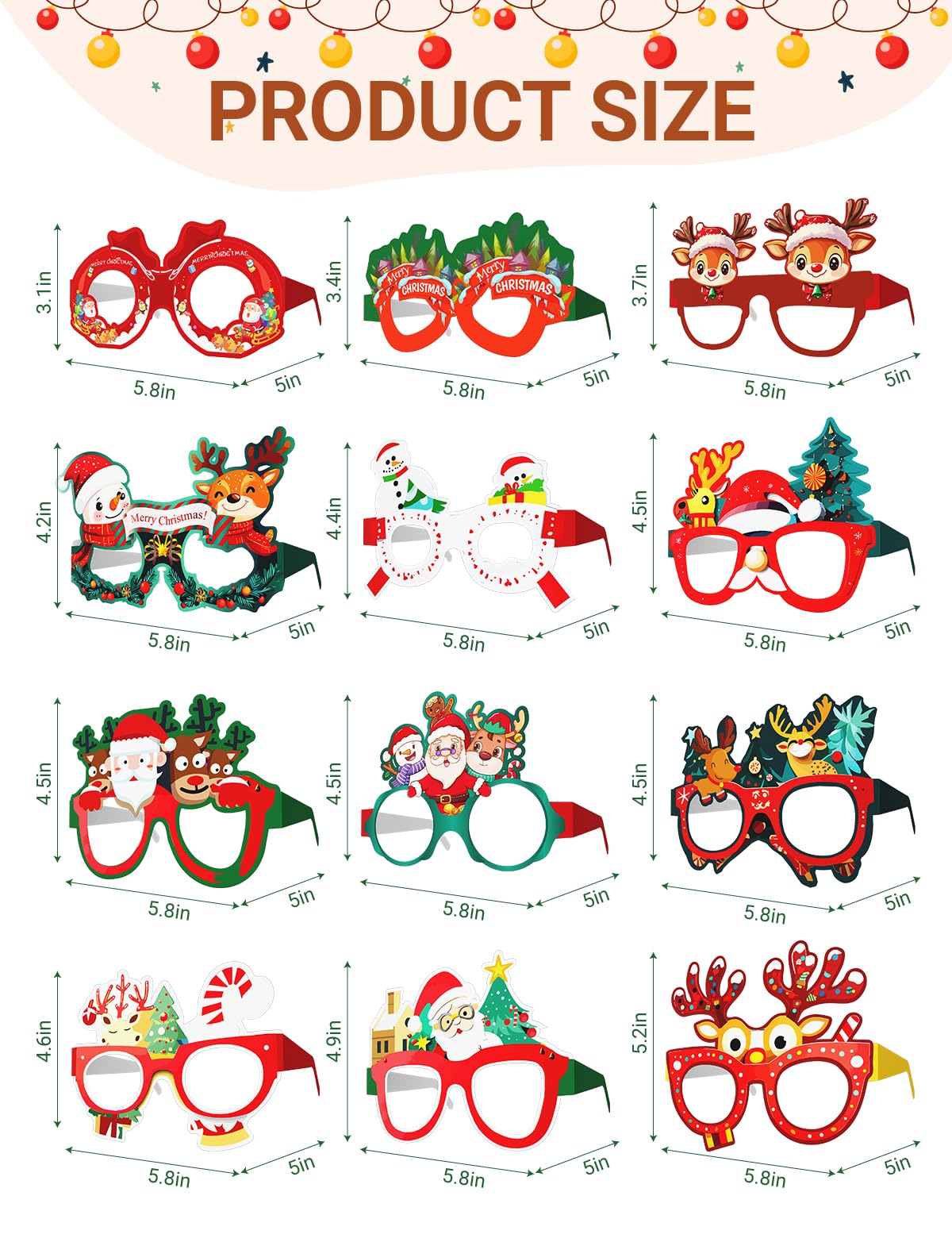 Snapklik.com : 12PCS Thanksgiving Glasses, Turkey Eyeglasses ...