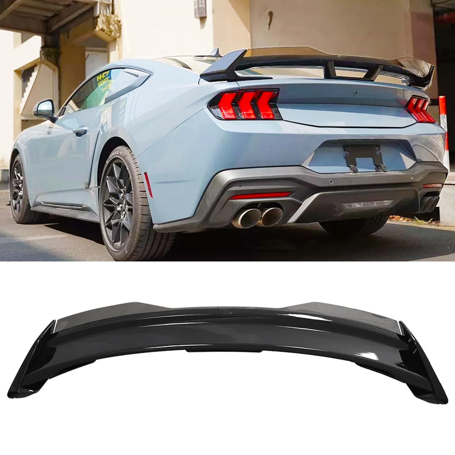 Amazon.com: Spoiler Compatibility with 2024 2025 Mustang DH Performance ...