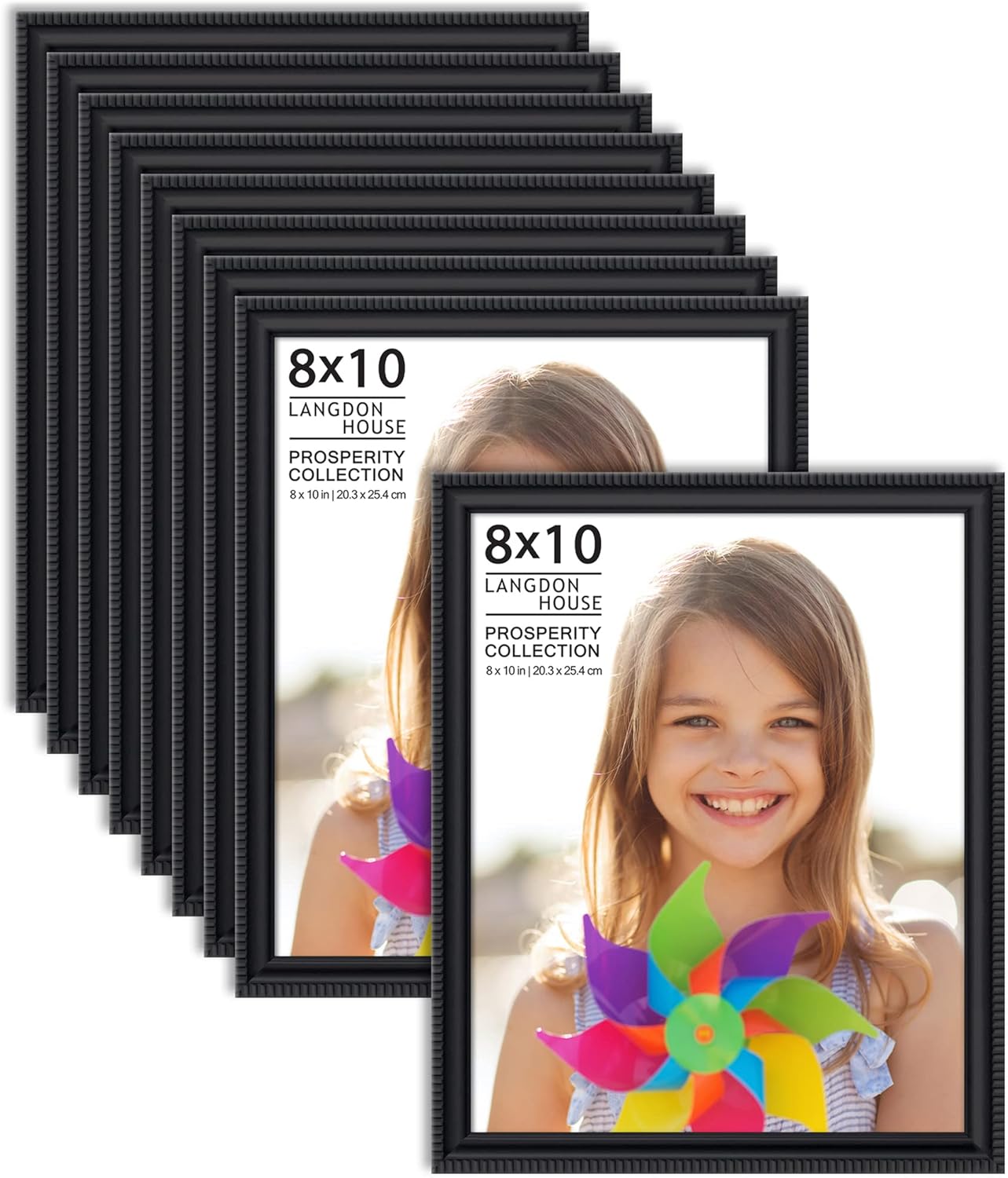Amazon.com - Langdon House 8x10 Picture Frames (Black, 12 Pack ...