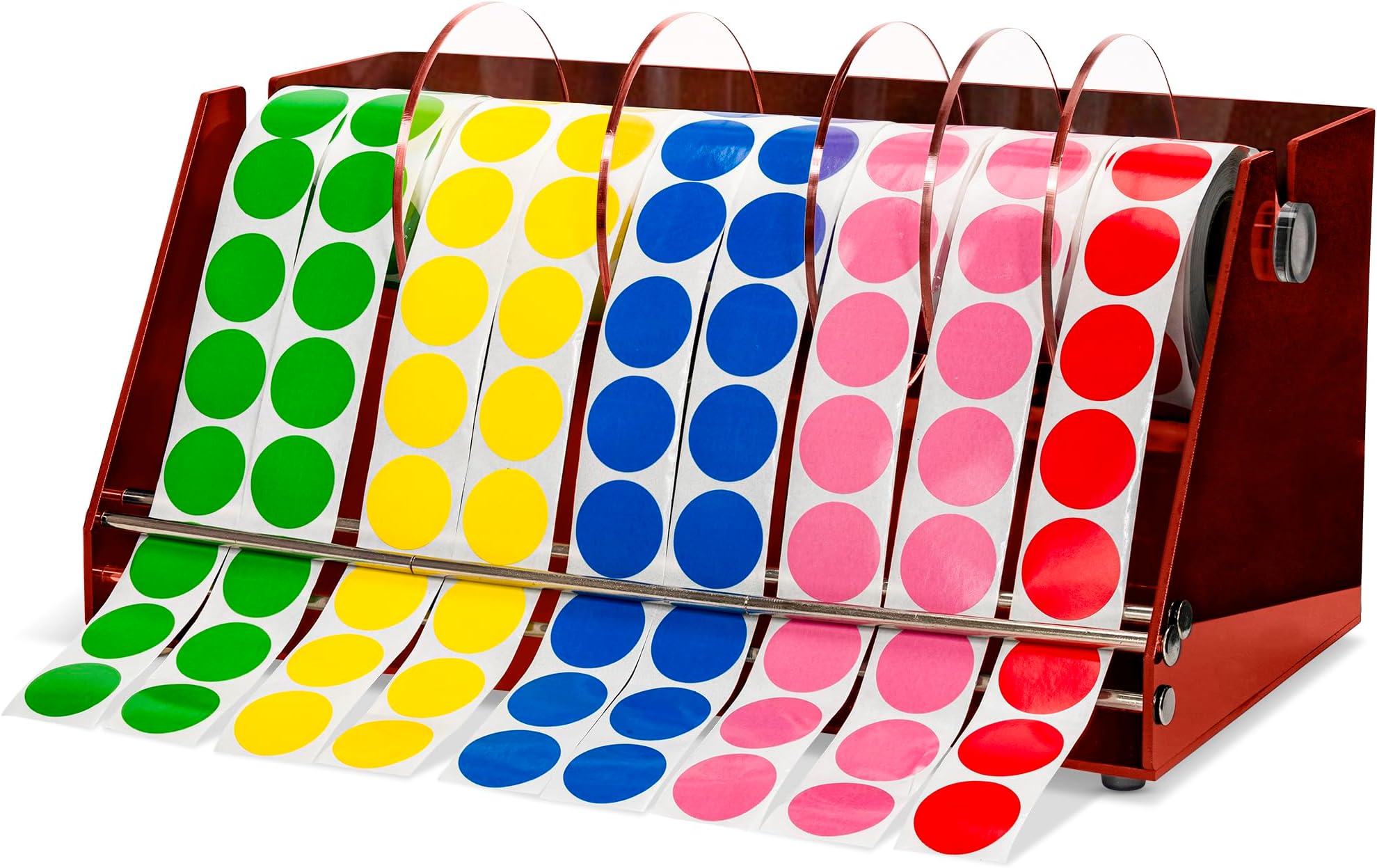 Amazon.com : Acrylic Sticker Label Roll Dispenser - Multi-Use Stable ...